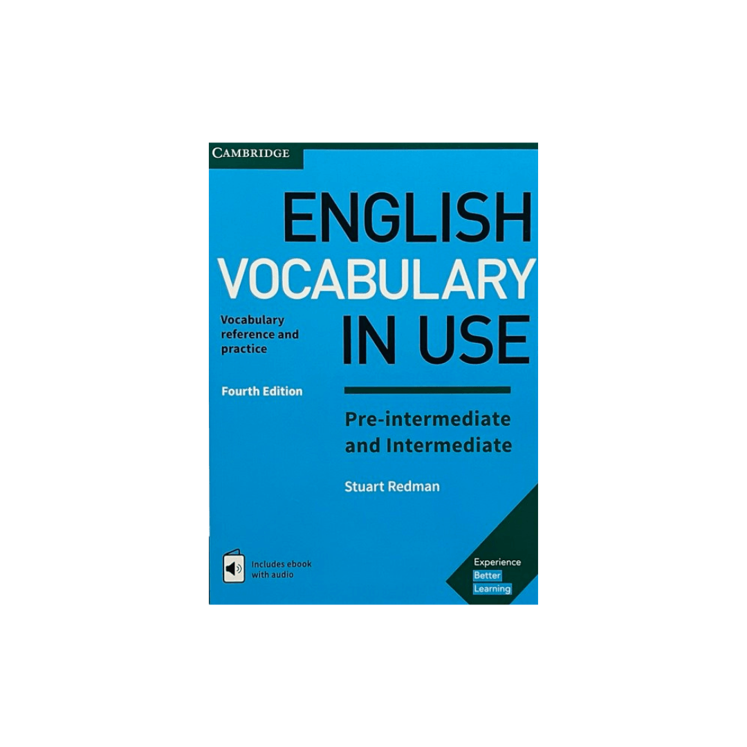 English Vocabulary in Use Pre-intermediate and Intermediate Book with ...